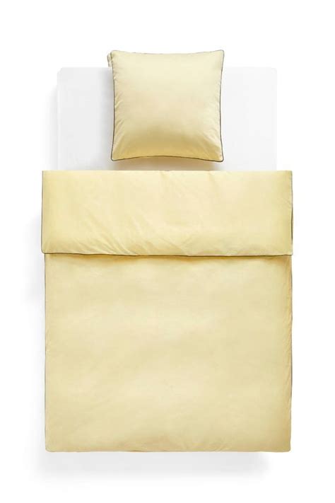 Hay Outline Duvet Cover Soft Yellow Finnish Design Shop