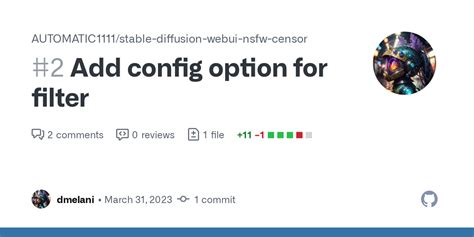 Add Config Option For Filter By Dmelani Pull Request 2