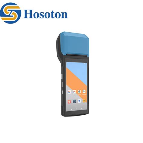 Smart Pos Android 13 Ticket Printing Machine Touch Screen Mobile Handheld Pos Terminal S81l