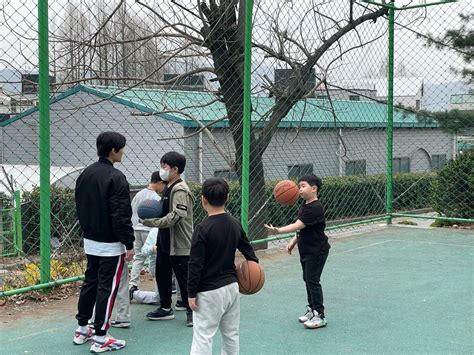 과천교회 그룹 농구 레슨 타이핑바운스 숨고 숨은고수