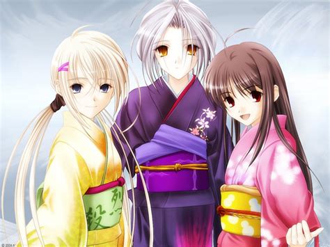 Aizawakotaroh Blondehair Blueeyes Brownhair Halfpixelscarving
