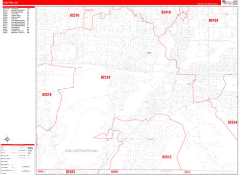 Maps Of Colton California