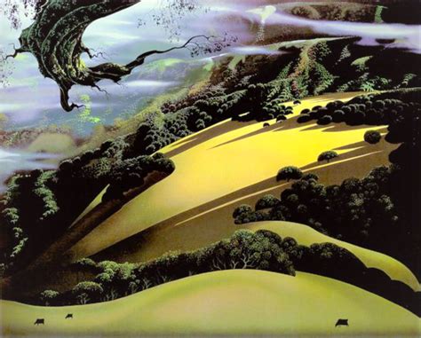 Eyvind Earle 1916 2000 ~ Click Through The Large Version For A Full