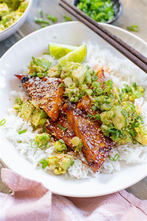 Teriyaki Tofu Rice Bowls This Savory Vegan