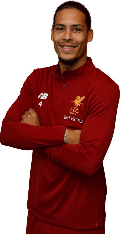 Virgil Van Dijk Liverpool Football Render Footyrenders