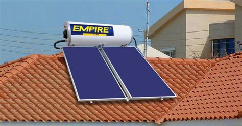 Máy nước nóng năng lượng mặt trời tấm phẳng Empire Flat 300 lít Tập