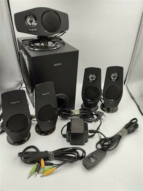 CREATIVE INSPIRE T6060 AUDIO 5.1 CZYTAJ OPIS !!!! - 11237118776 ...