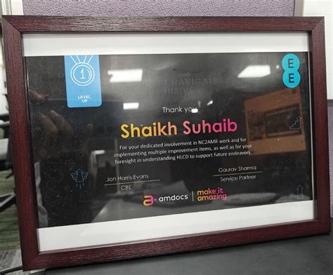 Shaikh Suhaib On Linkedin Recognition Teamwork Dedication Hardwork