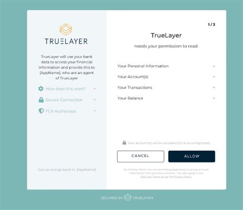 Which Part Of The Auth Dialog Ui Can Truelayer Agents Customise Help Centre