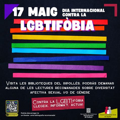 17 Maig Dia Internacional contra la LGBTI fòbia Web Oficial de l