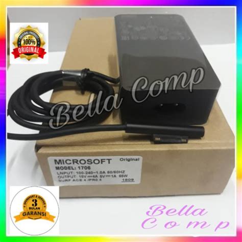 Jual Adaptor Charger Original Microsoft 15V 4A Microsoft SURFACE 4 Pro