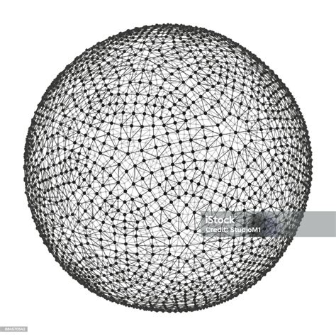 3d 球面全球數位連接技術概念向量圖向量圖形及更多connect The Dots 英文諺語圖片 Connect The Dots