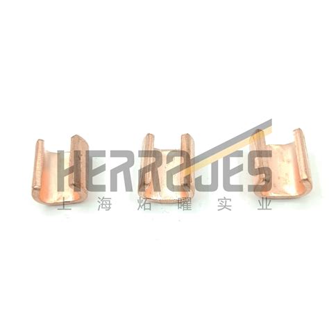 Earthing Grounding Tape Clamps Connector For Copper Wire C Shape