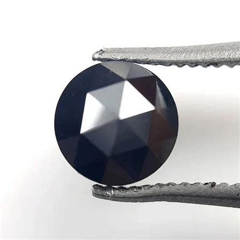 Round Rose Cut Diamond Black Size 4 67 Mm At Rs 6500 Carat In Surat