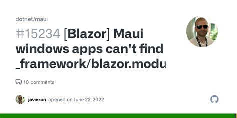 Blazor Maui Windows Apps Can T Find Framework Blazor Modules Json Issue Dotnet