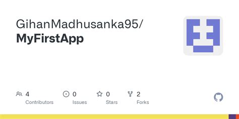 Github Gihanmadhusanka Myfirstapp