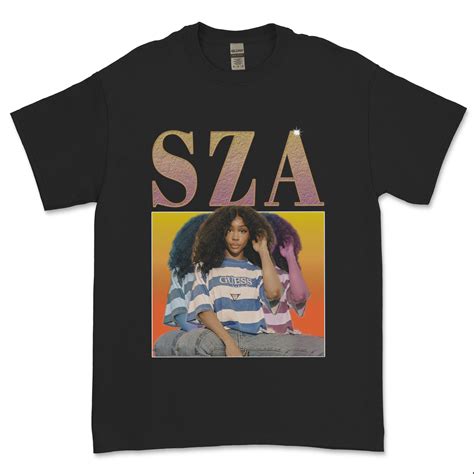 Sza Shirt Retro Vintage Hip Hop Tee 90s T Shirt Sza Ctrl Rap Etsy