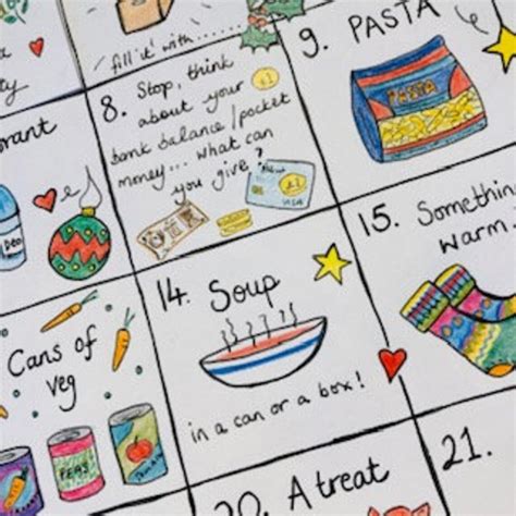 the reverse advent calendar etsy