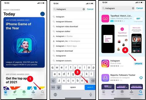 روش‌های آپدیت اینستاگرام در آیفون و اندروید به روز رسانی جدید 2024