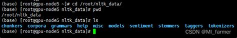linux nltk 安装下载nltk data nltk linux csdn博客