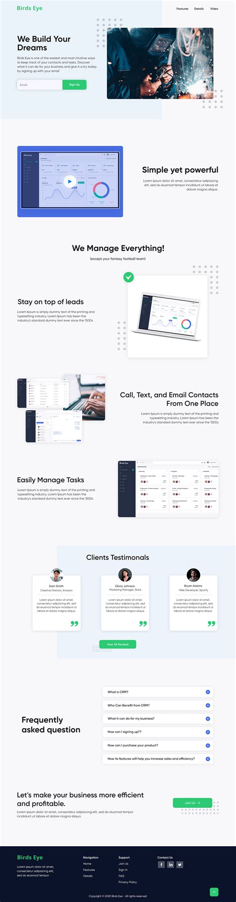 Birds Eye On Behance