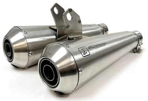 2 Silencieux Ixil Ironhead Inox Triumph Speed Twin 1200 2021 2022