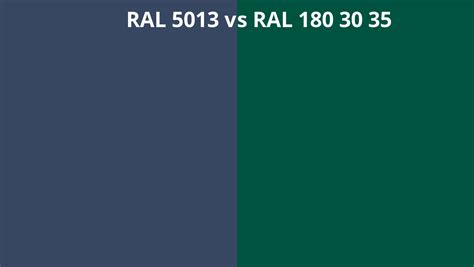 Ral 5013 Vs 180 30 35 Ral Colour Chart Uk