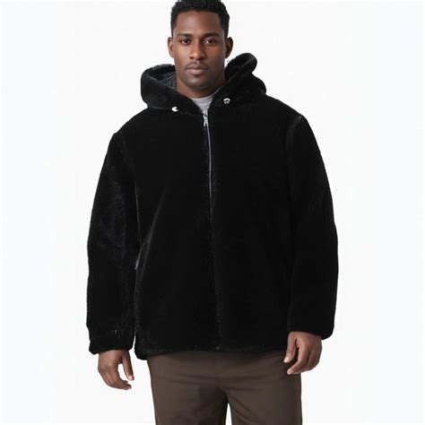 High Quality Faux Mink Fur Coat