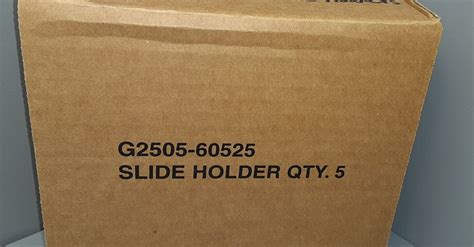 Agilent Technologies Slide Holder Assys Lot Of 5 G2505 60525 Ebay