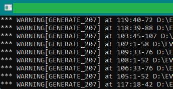 Is There Any Way To Write Error Warning Message In Opl Into Text File