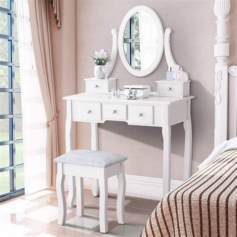Furniture Bedroom Furniture Mecor Led Makeup Vanitywtouch Screen