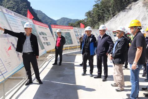 省交通运输厅一级巡视员陆雪松调研瑞孟高速、永勐高速项目 集团要闻 云南建投集团