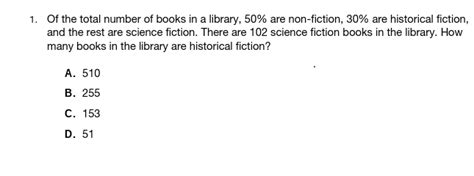 1 Of The Total Number Of Books In A Library StudyX