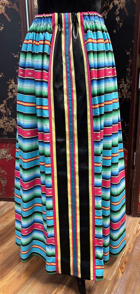 Womens Ribbon Skirt Native American Indigenous Regalia Medium To