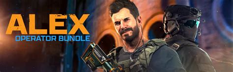 Alex Operator Bundle Warzone And Bo6 Bundle