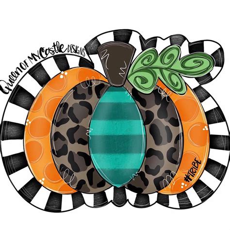 Template Fall Template Door Hanger Template Diy Door Etsy