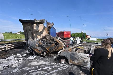 Schianto Tra Due Mezzi Pesanti A Peschiera Due Morti Giornale Di Brescia