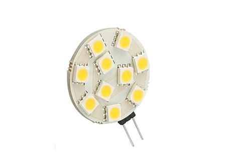 Żarówka LED G W talerzyk DC V biały ciepły led sklep pl