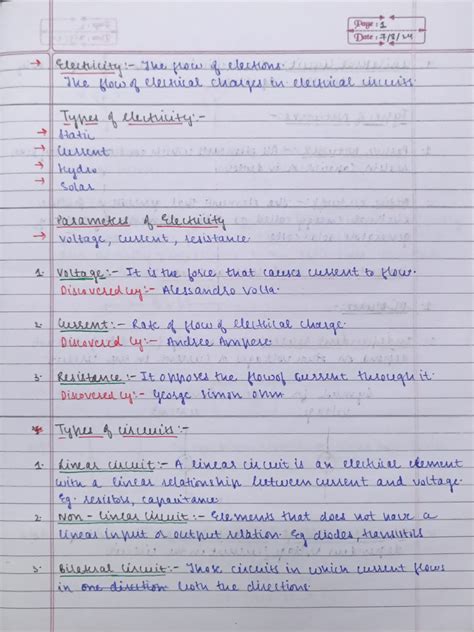 electrical science notes mid sem 1 pdf