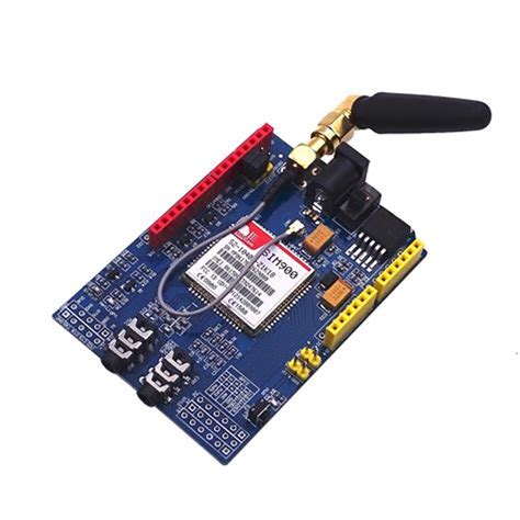 Sim900 Gprsgsm Shield Development Board Quad Band Module For Arduino