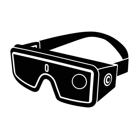 Smart Glasses Featuring Built In Camera For Seamless Handsfree Visual Recording 57978186 Vector
