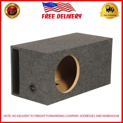 Car Audio Bass Box Q Power Single 12 Inch Side Ported Subwoofer