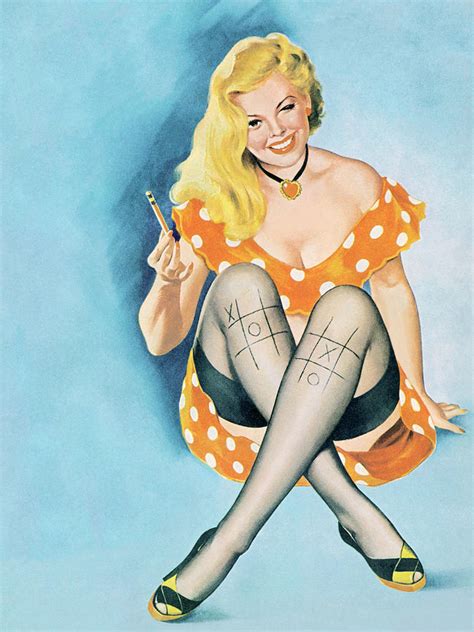 Vintage Vixens A Celebration Of Classic Sex Appeal Digital Art By Hallsy Tague Pixels