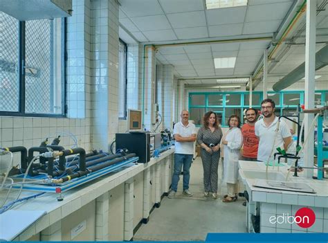 Setting up at the Escola Tècnica Superior d Enginyeries Industrial i