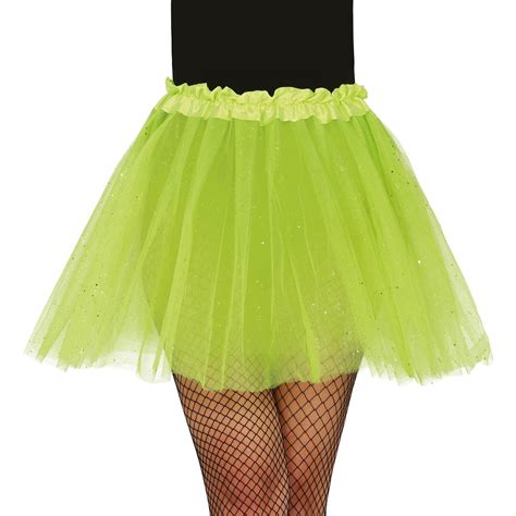 Ljusgrön Tyllkjol Med Glitter Partykungen