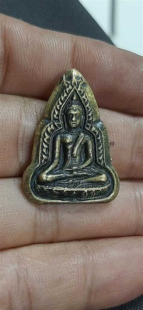 พระพุทธชินราช เข่าลอย หลวงพ่อเงิน วัดดอนยายหอม Ennxo