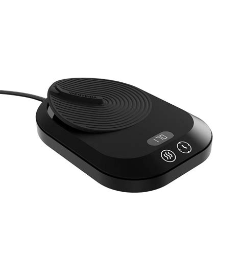 책상용 커피 머그 워머 3가지 온도 설정이 있는 전기 커피 컵 워머 책상 자동 꺼짐 타이머용 스마트 커피 티몬