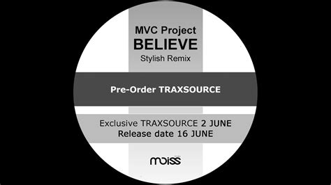 Mvc Project Bilieve Stylish Remix Promo Youtube