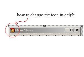 Solved How To Change Icon In Delphi Experts Exchange