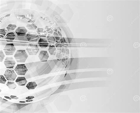 Abstract Science Vector Background With Hexagons Stock Vector Illustration Of Corporate